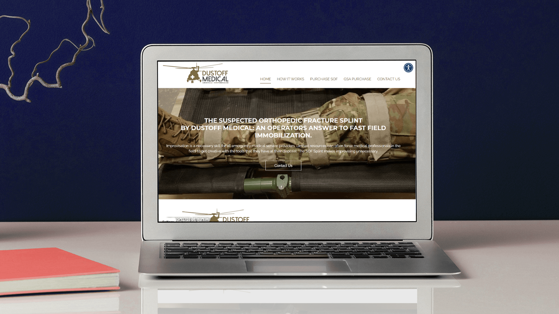 Dustoff Medical Made in the USA - ProFusion Web Solutions